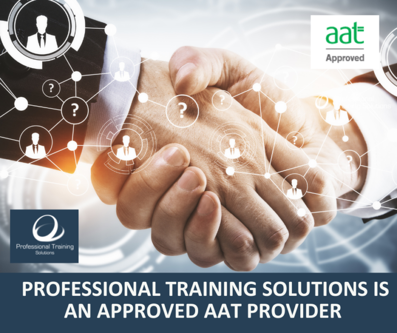 Professional Training Solutions is an approved AAT provider