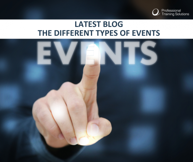 The different types of events